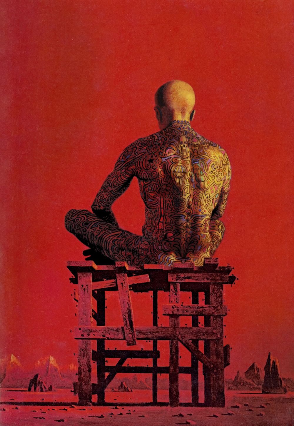 Retro Paperback Art in 'Black Mirror'